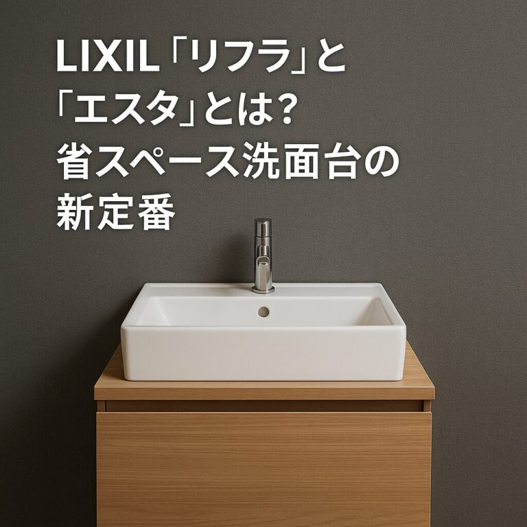 リフォームで後悔しない！省スペース×高級感を両立するLIXIL「リフラ」「エスタ」活用術 | LIXILリフォームショップ SENSEPROJECT